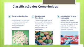 farmacotecnica ii formas farmaceuticas comprimidos e solidos ii | PPTX
