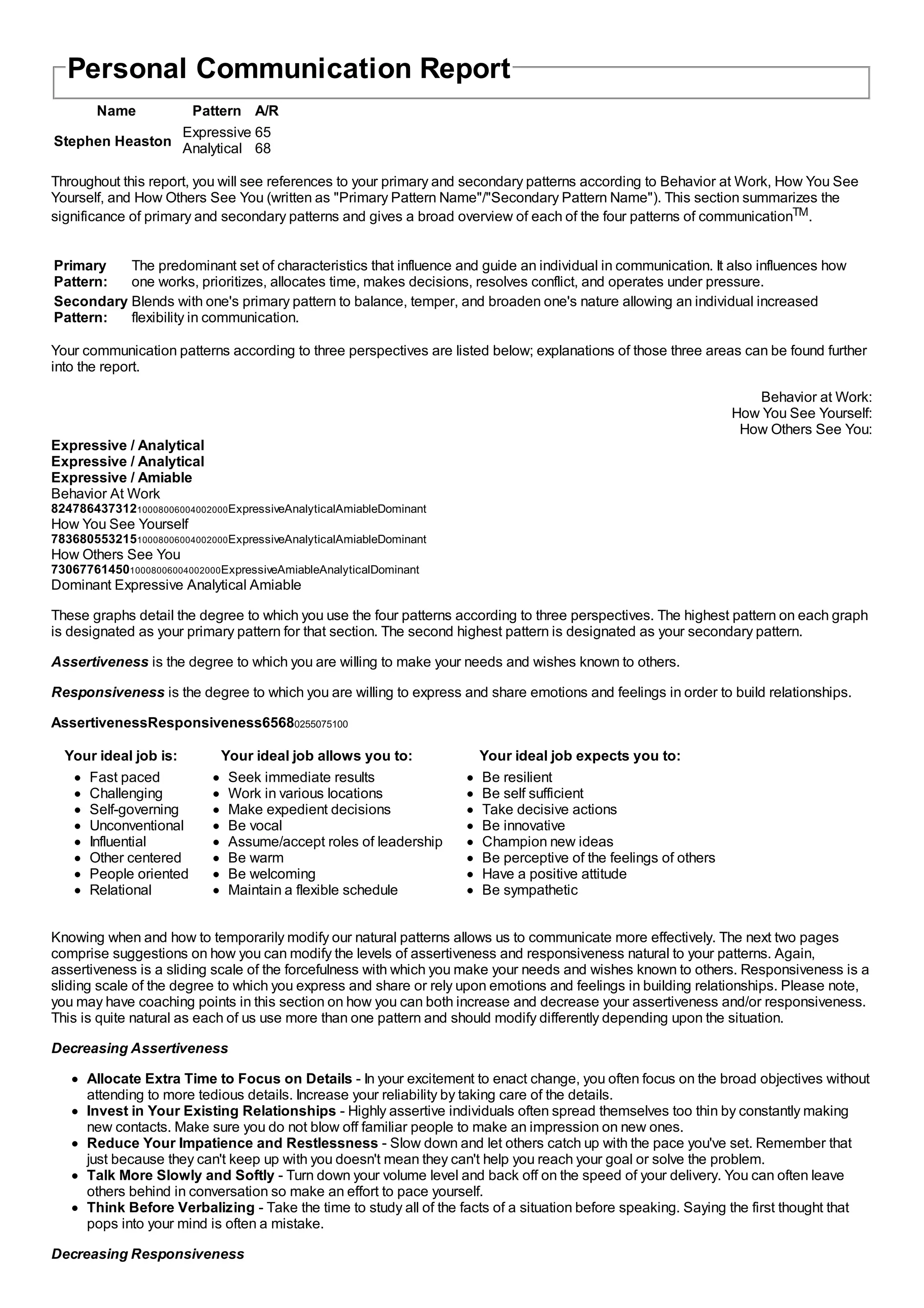 Personal_Communication_Report | PDF