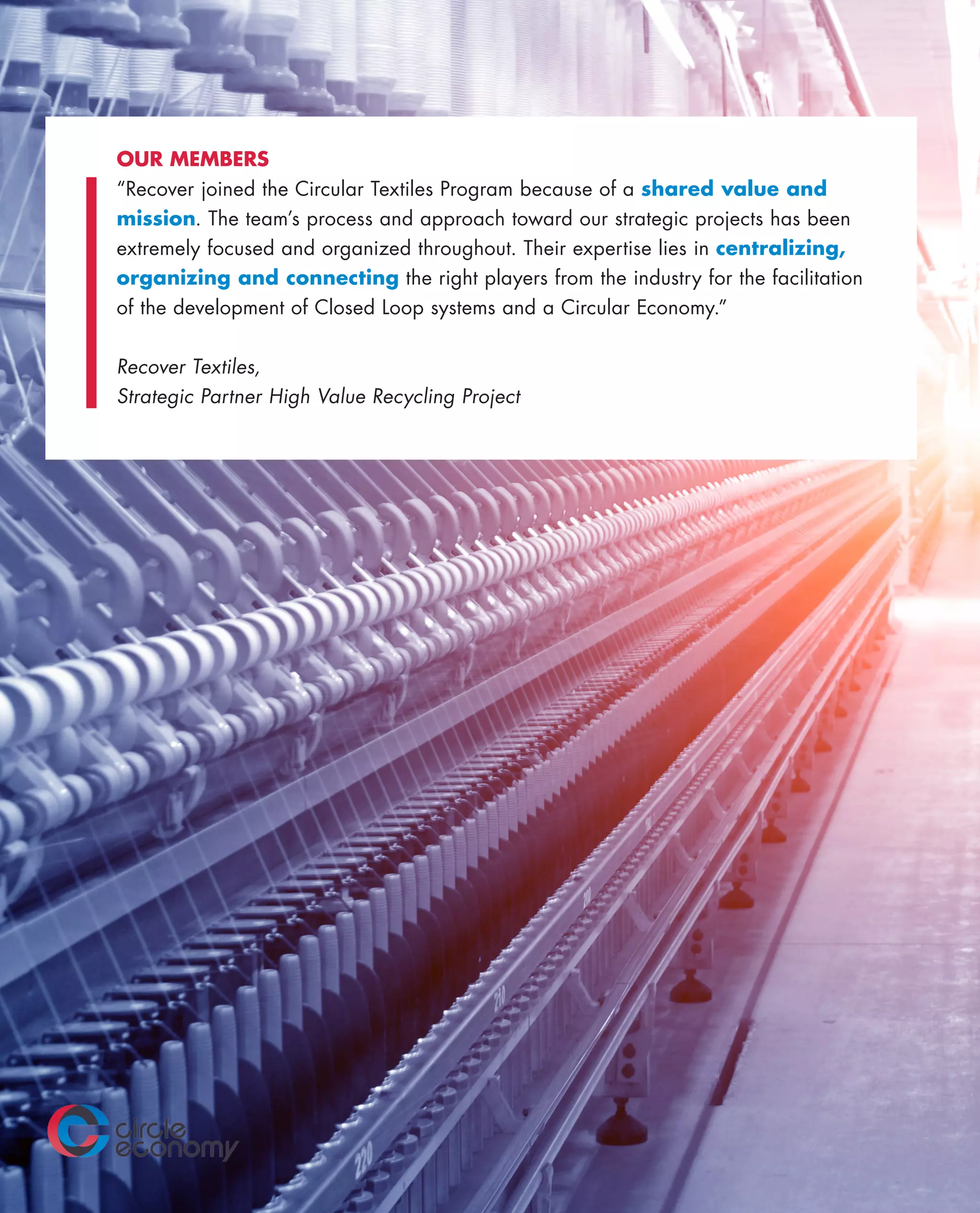 Circular Textiles Program | PDF