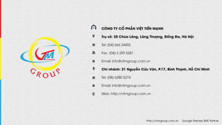 Hồ sơ năng lực VMT Group | PPT
