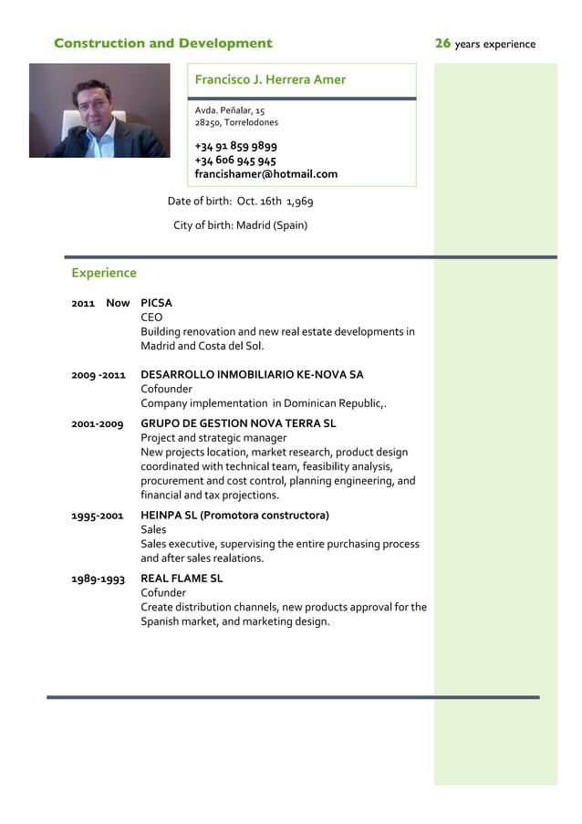 curriculum vitae english | PDF