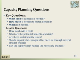 Strategic Capacity Planning for Products and Services | PPT