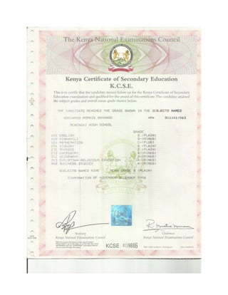 kcse | PDF
