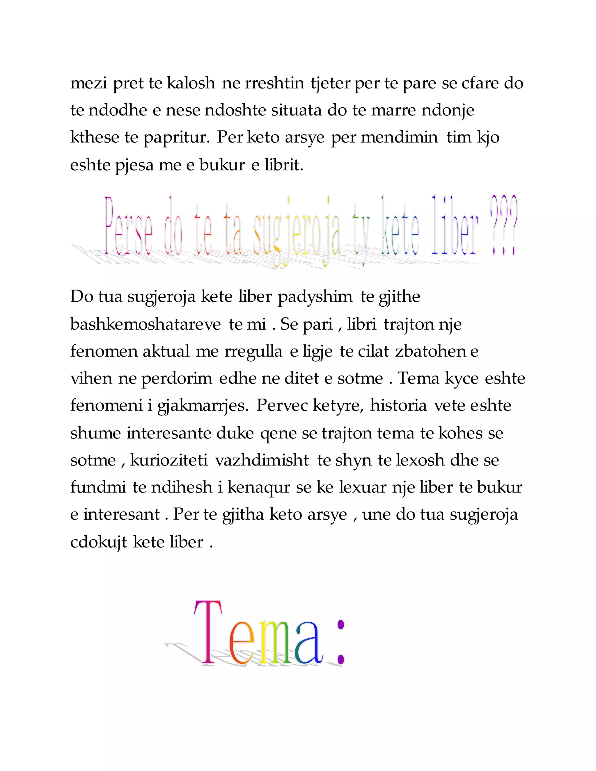 prilli i thyer BISEDA LETRARE | DOCX