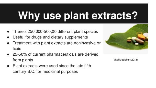 Plant Extract Presentation