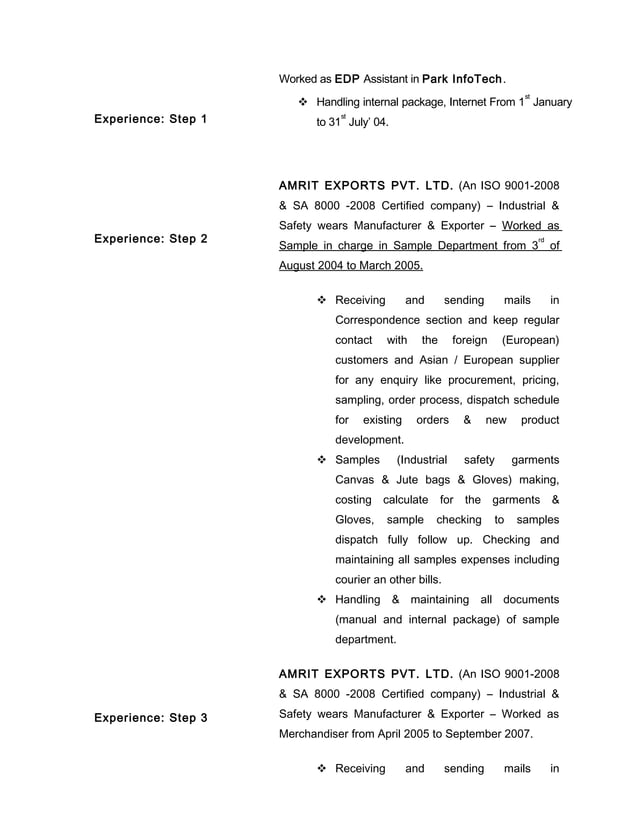 Joydip sengupta (CV) | PDF