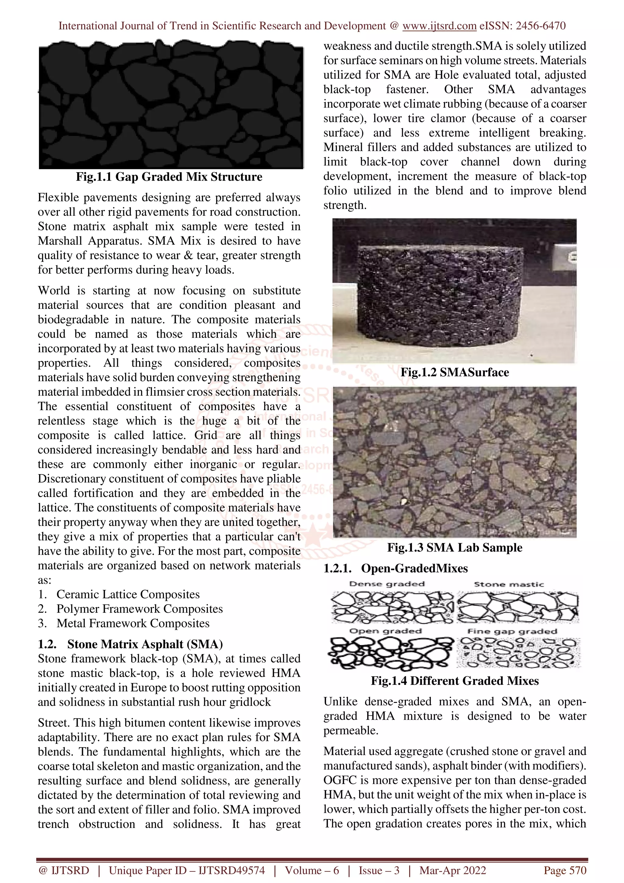 A Review on Bituminous Mix Design by Adding Different Percentages of ...
