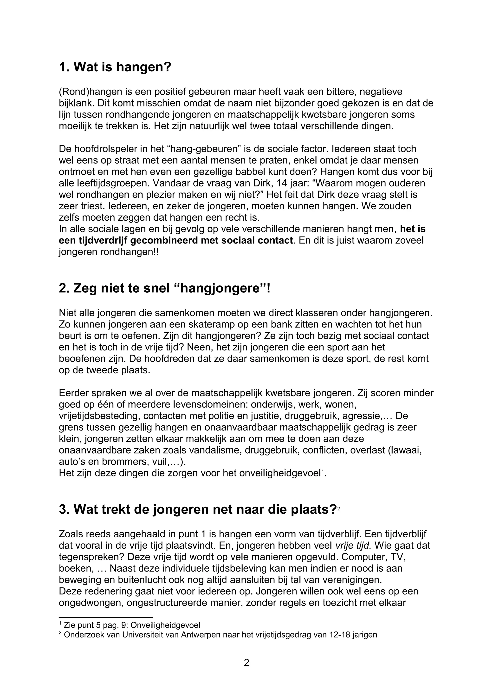 hangen of gehangen worden | DOC | Parenting Teens | Parenting