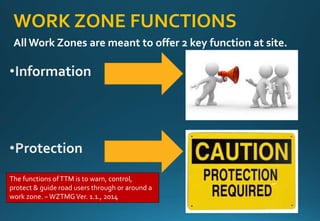 OPERTAION & MAINTENANCE OF WORK ZONES-CHEC_22012015 | PPT