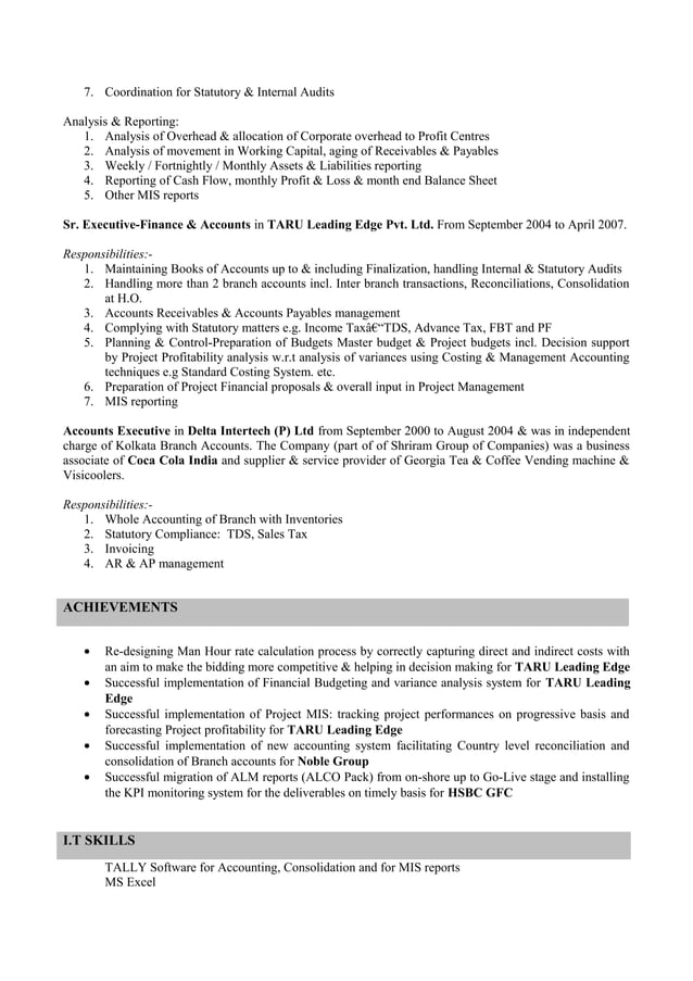 KG Resume_2016_7 | PDF