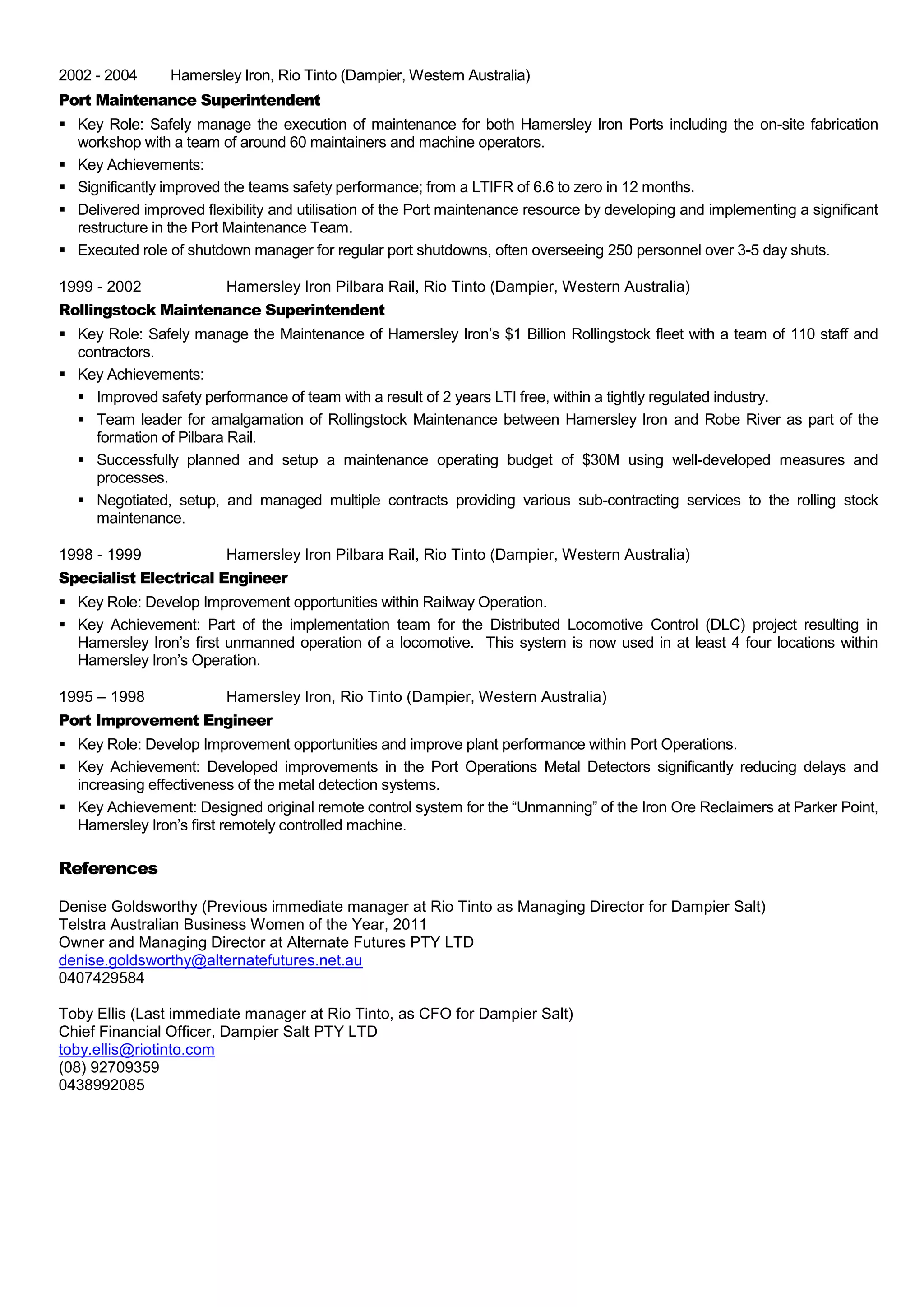 Resume_Glenn Whitfield | PDF