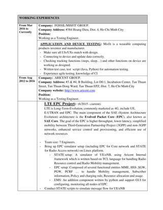 Phuong Nguyen - Resume | PDF | Web Development | Internet