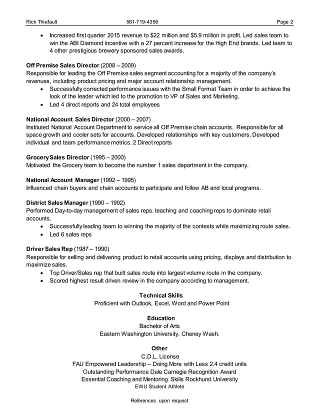 Rick T Resume | PDF