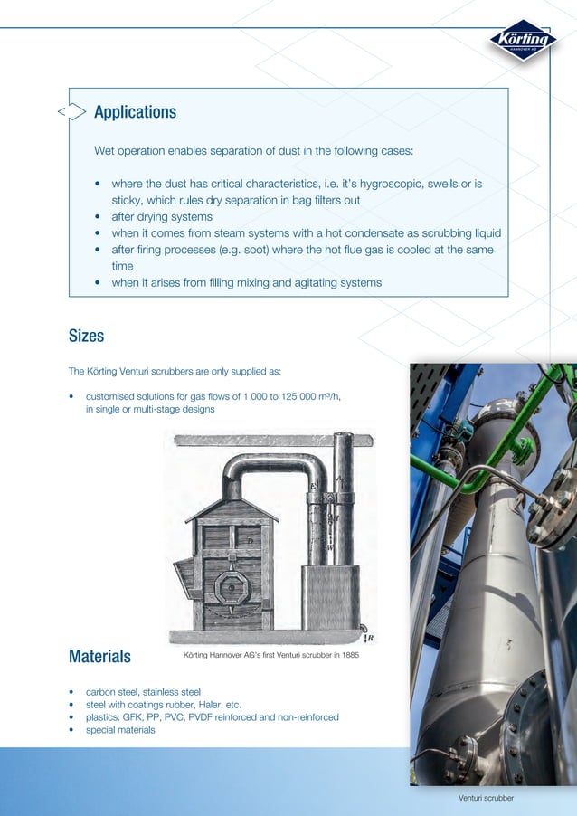 Venturi Scrubber - Dedusting | PDF | Home Appliances | Home & Garden