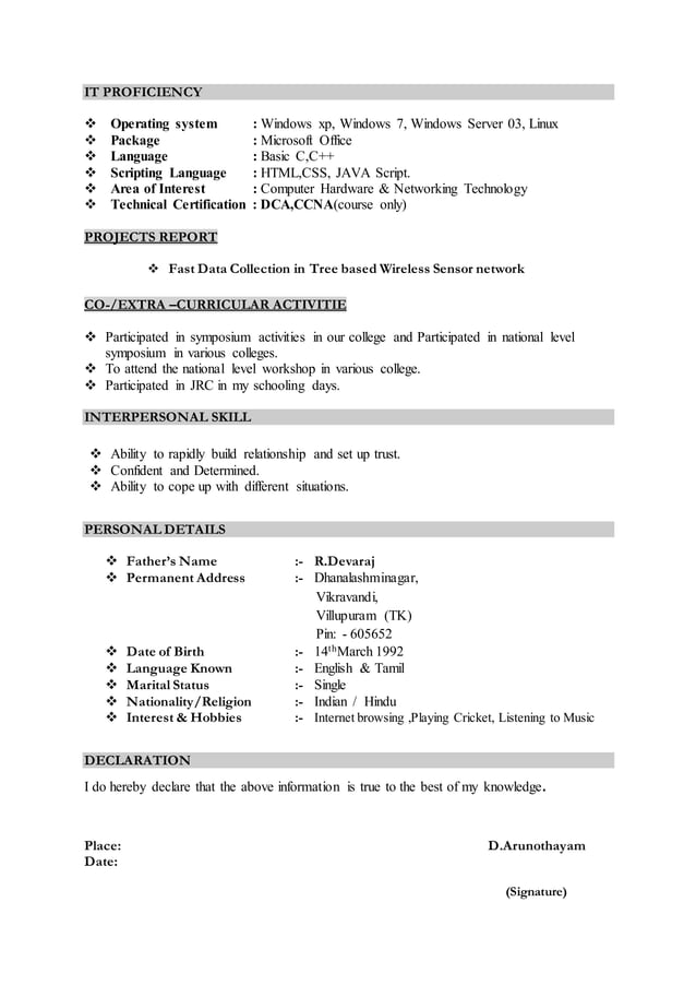 arun_Resume-1 | DOCX