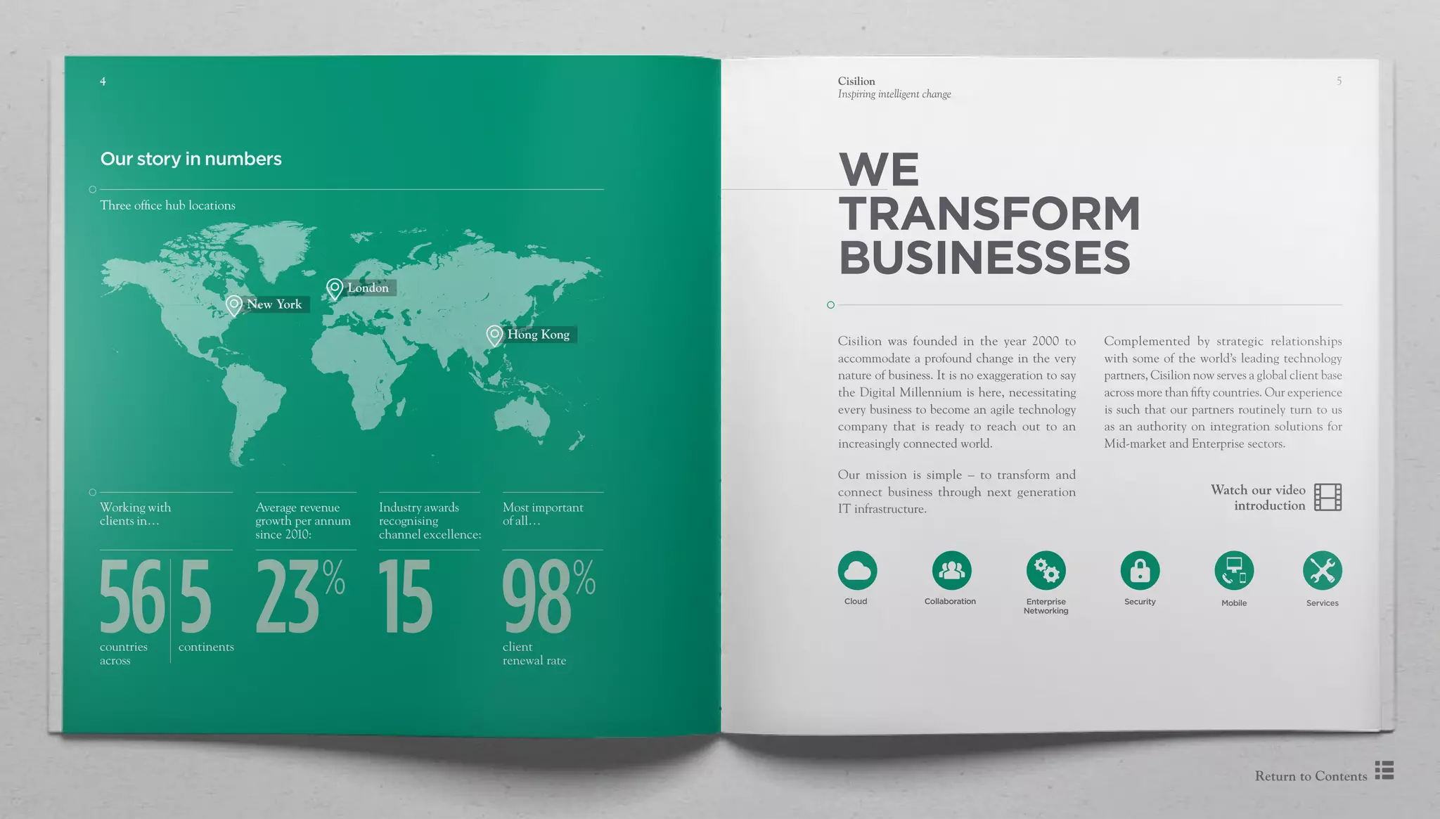 Cisilion - Welcome Brochure | PPT