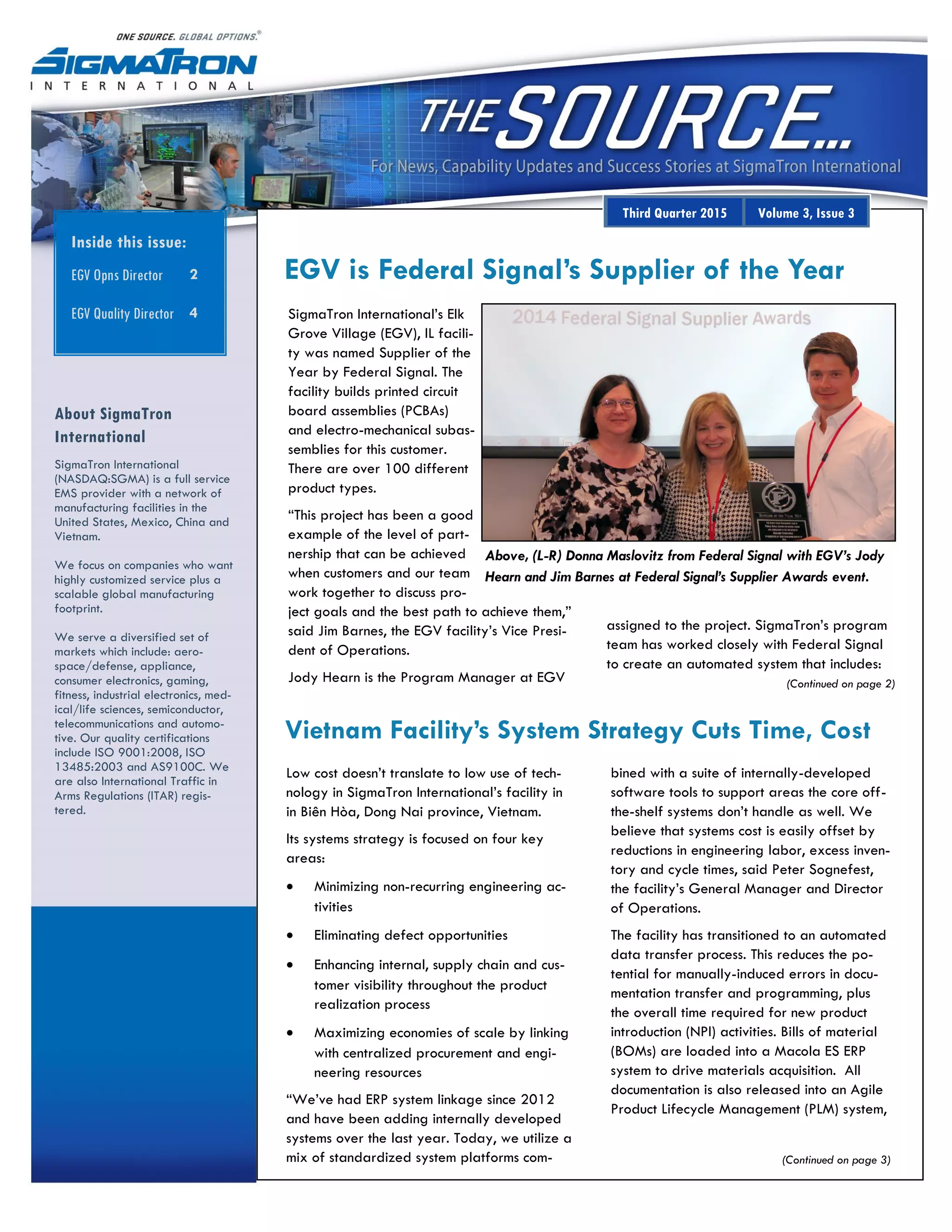 SII-News Letter - source_3Q15 | PDF