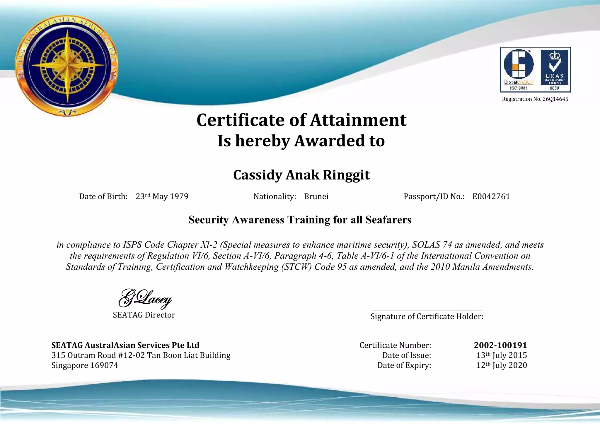 Courses Attended | PDF
