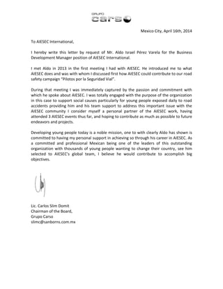 External - Carlos Slim Domit | PDF