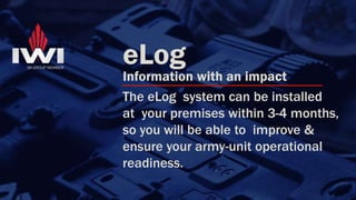 eLog_Story_Presentation_EN | PPT