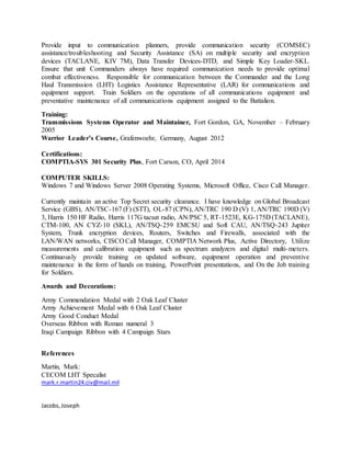 Brandon Stinger Resume | DOCX