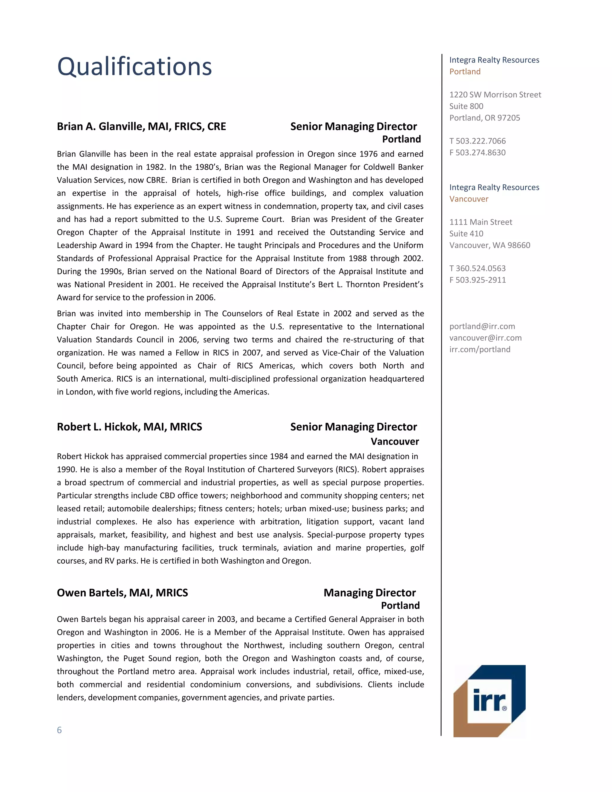 PortlandVancouveroffice Brochure | PDF | Real Estate Industry | Industries