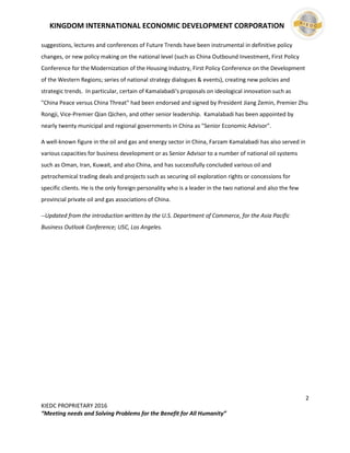 Farzam Kamalabadi Bio 2016 | PDF