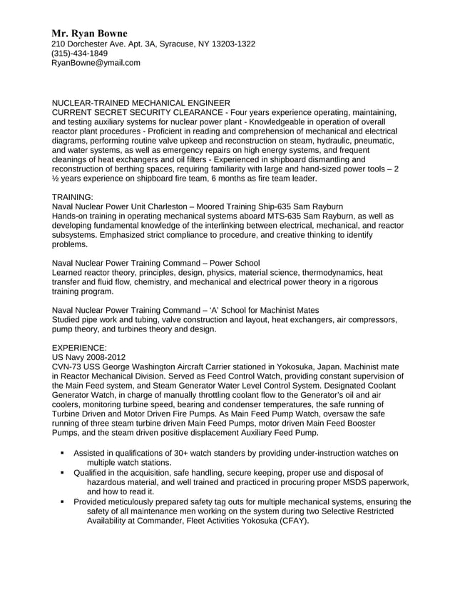 ryanbowneresume4(maint tech) | DOC