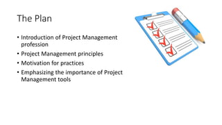 Project Management Workshop | PPTX