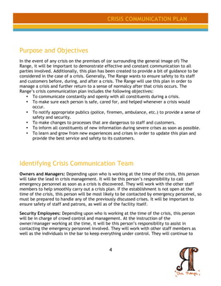 Crisis Communication Plan_Final | PDF