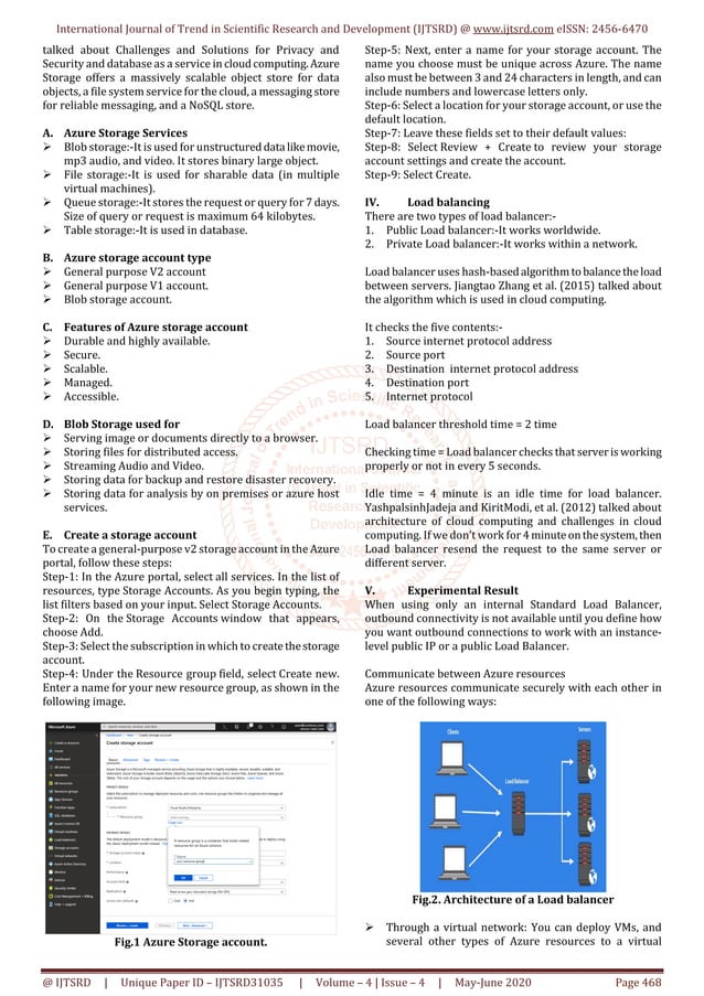 Load Balancing and Data Management in Cloud Computing | PDF