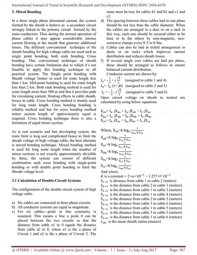 Mixed Bonding Method of High Voltage Cable | PDF