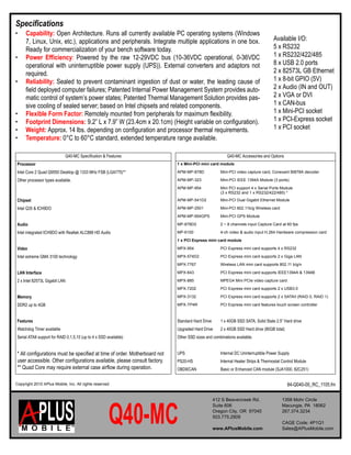 Q40 - Quad Core Sealed Server | PDF