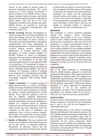 Soft Computing in Education A Primer | PDF