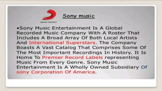 (84)sony history ppt ah authors | PPTX