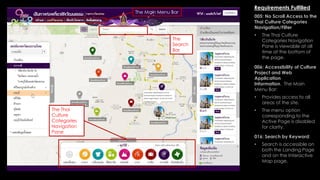 84 Cultural Heritage Travel Routes Web Site - Map Requirements to UI ...