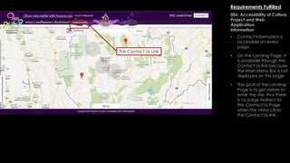 84 Cultural Heritage Travel Routes Web Site - Map Requirements to UI ...