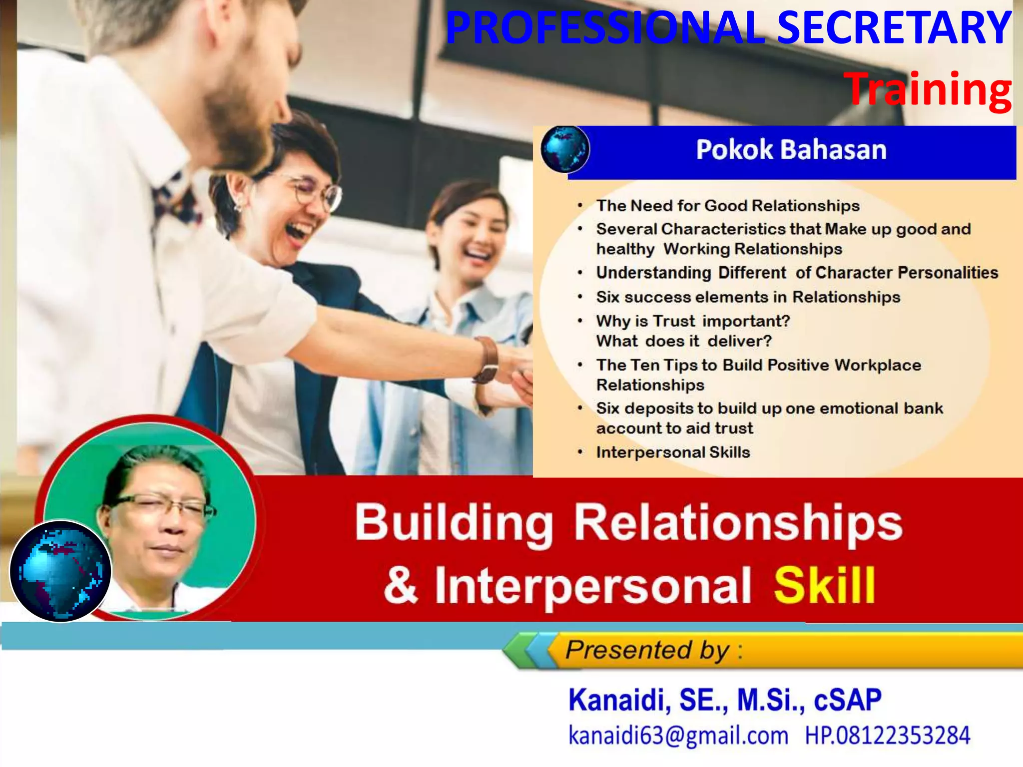 (2022) Silabus Training_"PROFESSIONAL SECRETARY" in Global Era (Basic ...