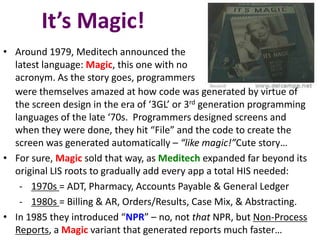85. meditech part 3 | PPTX | Healthcare Industry | Industries