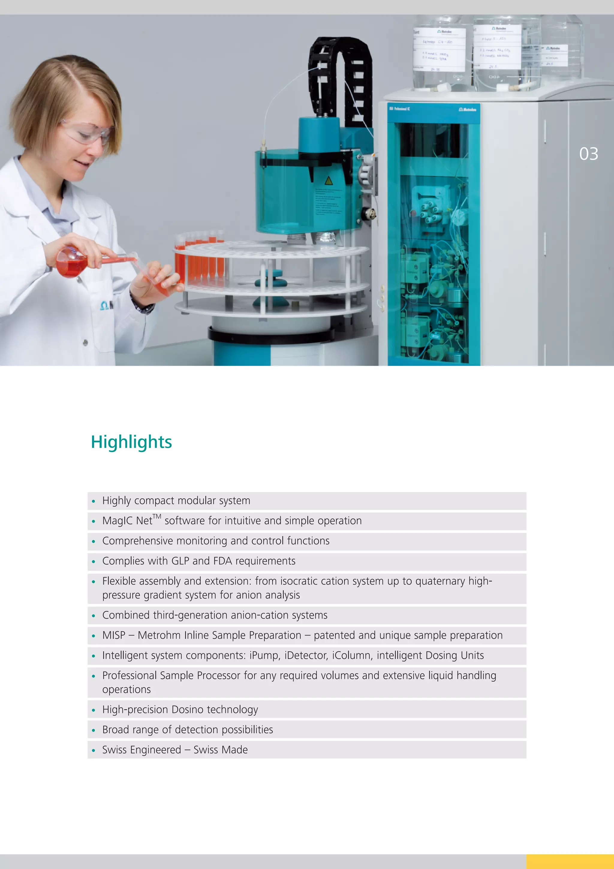 850 intelligent-ion-chromatography by Metrohm | PDF