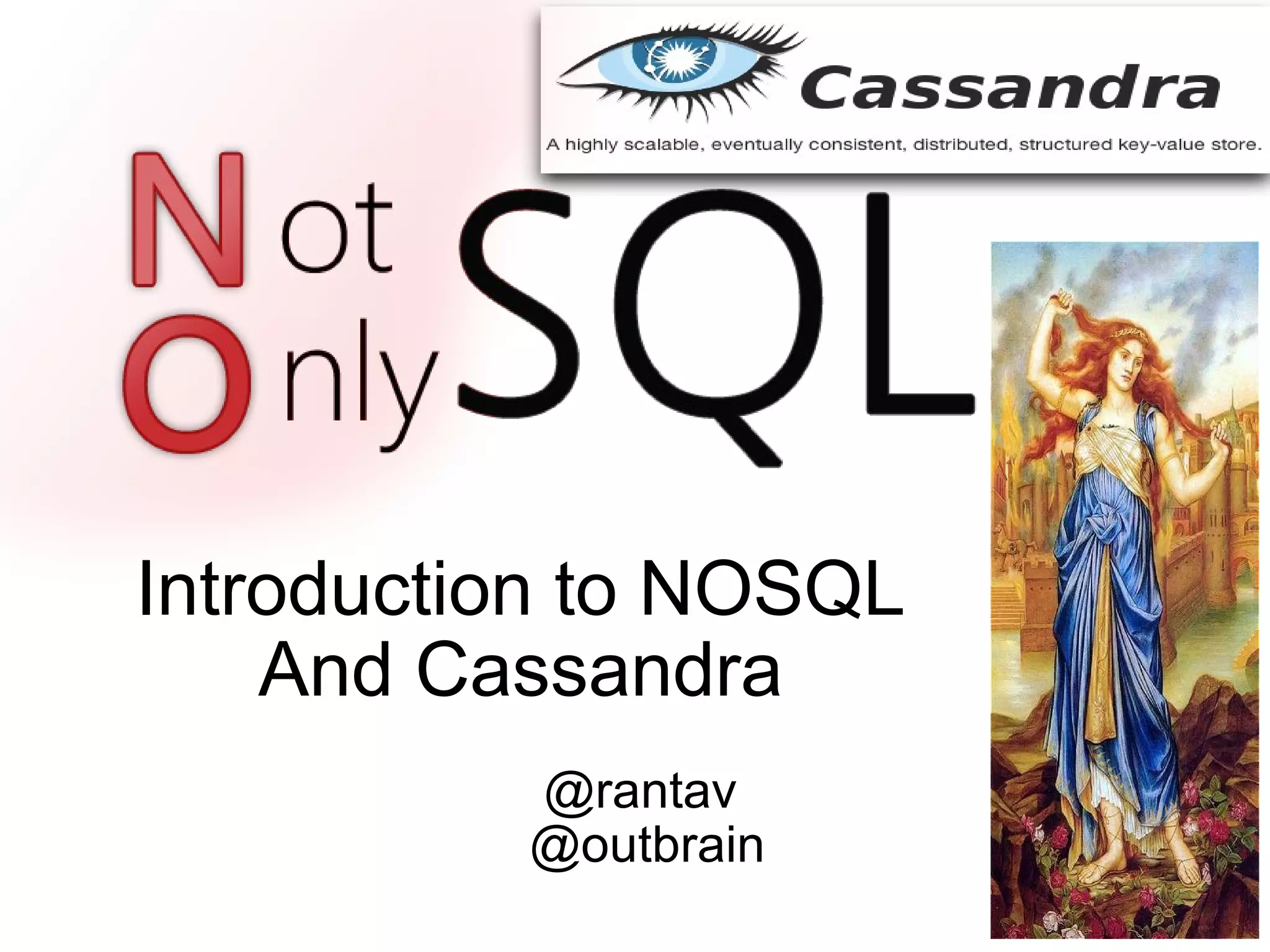 NOSQL and Cassandra | PPT