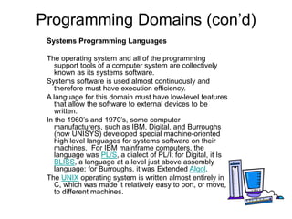 8505548.ppt | Programming Languages | Computing