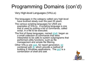 8505548.ppt | Programming Languages | Computing