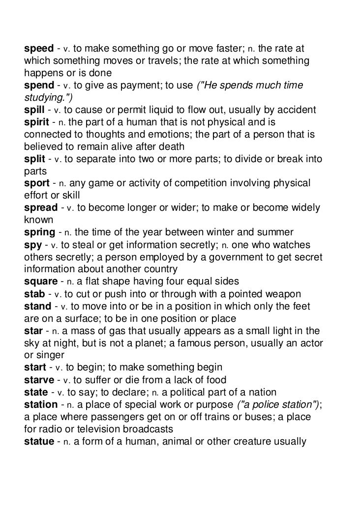 VOA Special English Word Book - WORD LIST