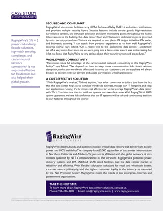 RagingWire Case Study - Flextronics | PDF