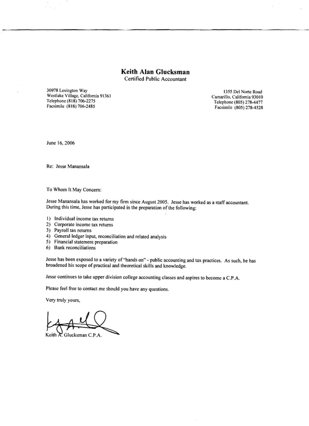 Keith Glucksman letter | PDF