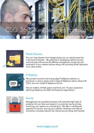 CSG Key Services Brochure | PDF