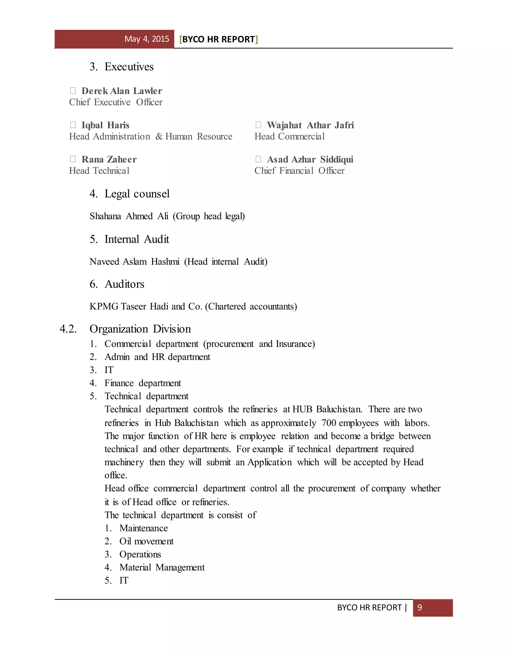 Human Resource Management Report (1) | DOCX