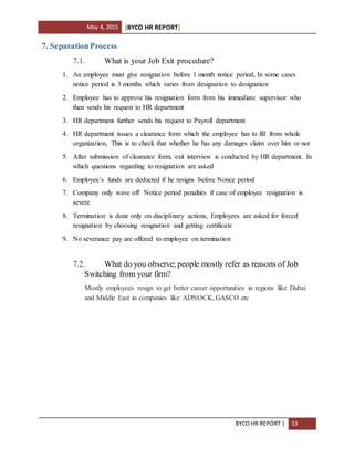 Human Resource Management Report (1) | DOCX