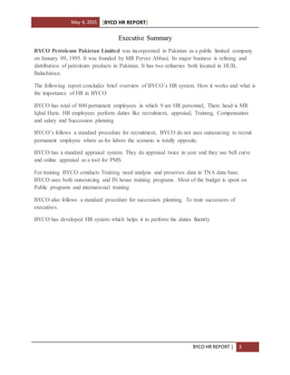 Human Resource Management Report (1) | DOCX